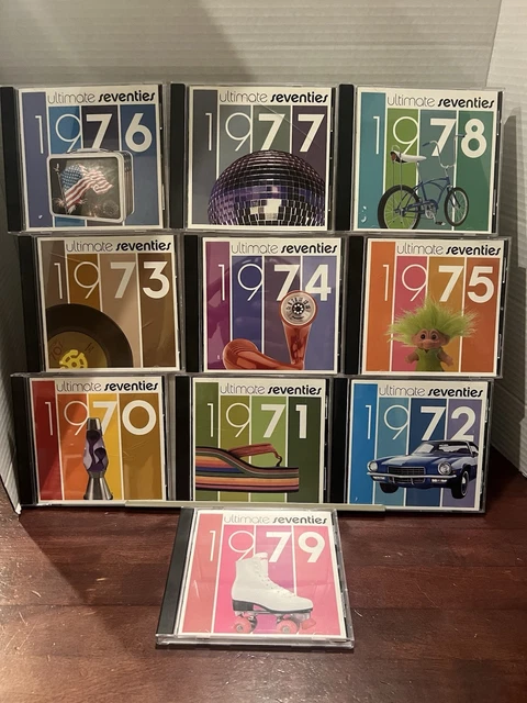 ULTIMATE SEVENTIES 1970 - 1979 10 CD Set, 2003 Time Life Music Sounds ...