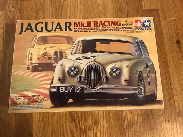TAMIYA JAGUAR MKII Racing, Model / Kit (Part Built / Painted) £25.00 ...