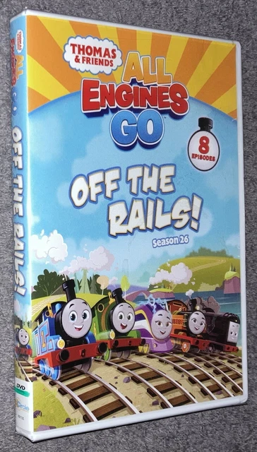 THOMAS AND FRIENDS: All Engines Go Off The Rails DVD Season 26 NEW £9. ...