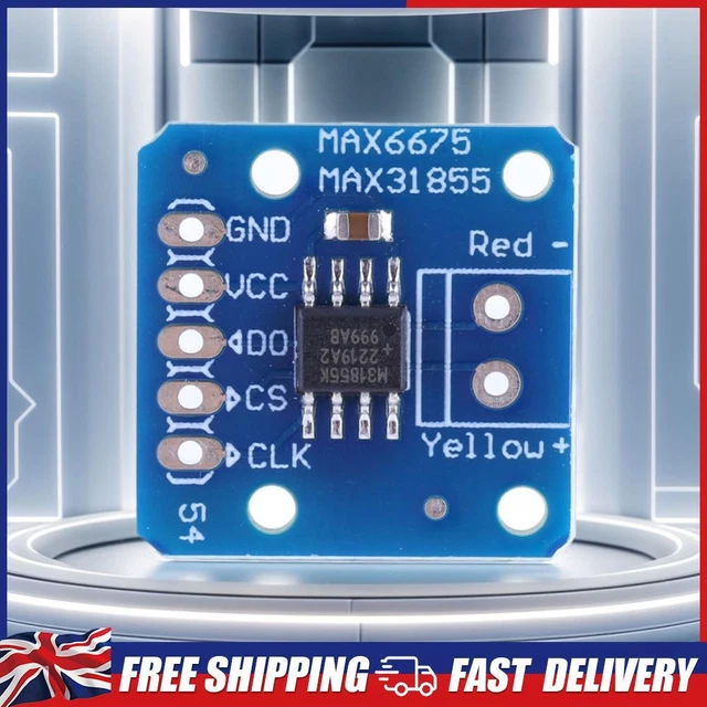 MRS055B MAX31855 K Type Thermocouple Module K-Type Thermocouple Sensor ...