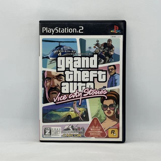 GRAND THEFT AUTO Vice City Stories GTA PS2 Sony PlayStation Game Japan ...