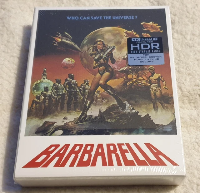 BARBARELLA (1968) 4K UHD Blu-ray Arrow Webstore Exclusive US Import OOP ...