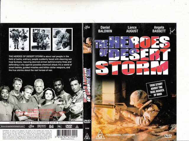 THE HEROES OF Desert Storm-1991-Daniel Baldwin-Movie- DVD $19.95 ...