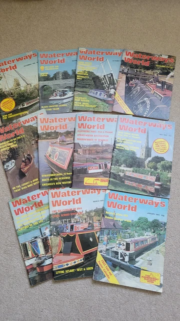 WATERWAYS WORLD MAGAZINE X 11 Issues 1985 £25.68 - PicClick UK