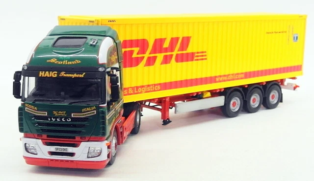 UNIVERSAL HOBBIES 1/50 Scale UH5640A - Iveco Stralis Truck - Haig DHL £ ...