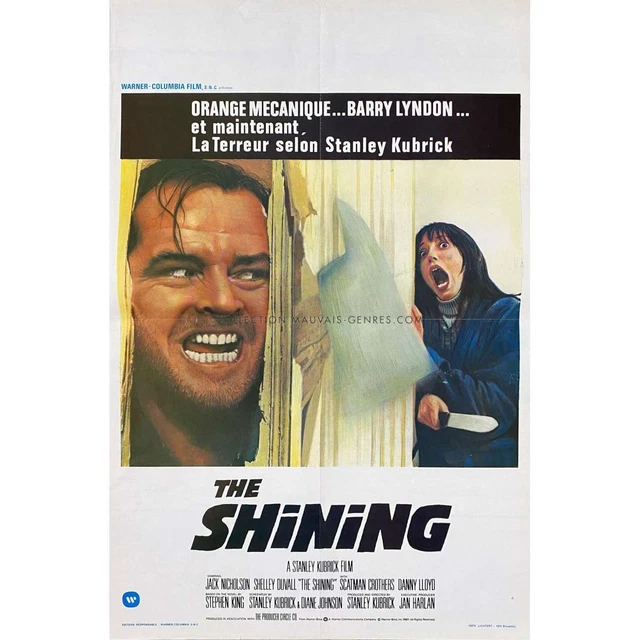 SHINING AFFICHE DE film - 35x55 cm. - 1980 - Jack Nicholson, Stanley Kubrick EUR 96,99 - PicClick FR