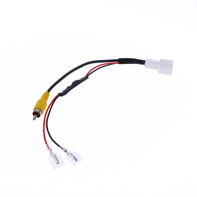 4-PIN REVERSE CAMERA Output Video Adapter Wiring Cable Auto Camera ...
