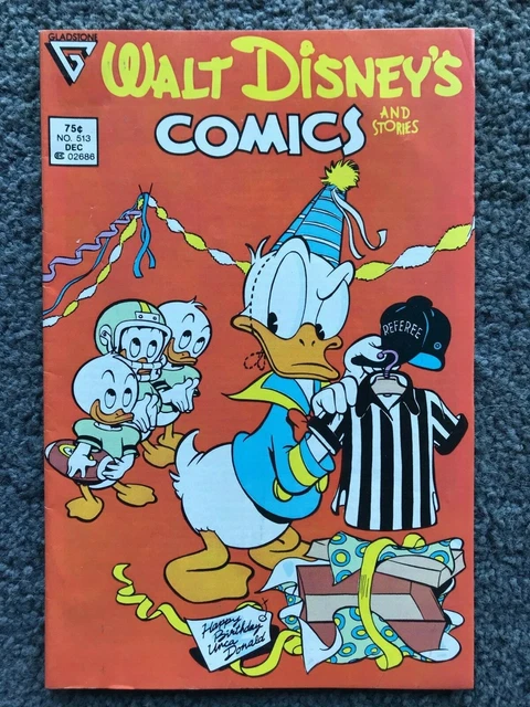 WALT DISNEY'S COMICS and Stories #513 Comic 1986 - Gladstone Comics ...