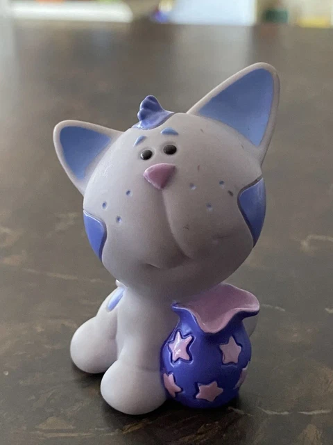 FIGURINE BLUES CLUES Periwinkle Cat Star Cake Topper 2,5 en Mattel ...