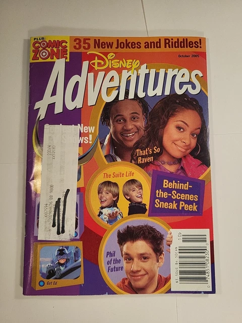 DISNEY ADVENTURES MAGAZINE, OCTOBER 2005, THAT'S SO RAVEN, THE SUITE ...