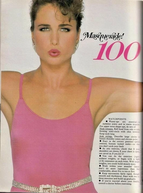 VINTAGE COSMOPOLITAN UK 1983 Renee Simonsen Andie Macdowell Jaclyn ...