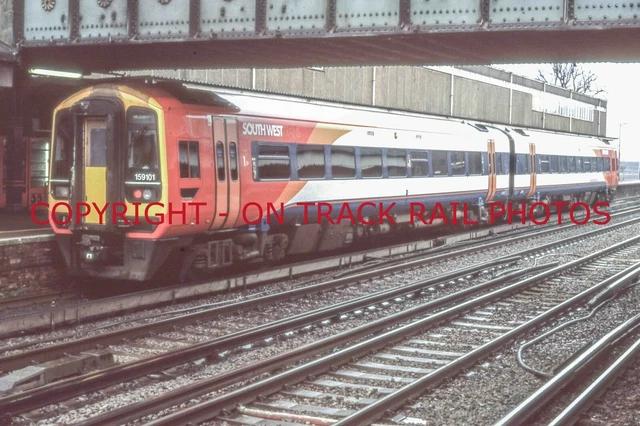 UK RAILWAY PHOTOGRAPH Of Class 159 Dmu 159101. Rmdmu2Nd-156 £1.70 ...