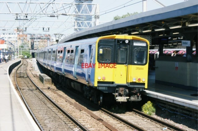 PHOTO CLASS 315 4-Car Emu No 315 844 At Stratford 07/08 £2.00 - PicClick UK