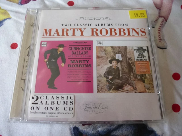 MARTY ROBBINS TWO Classic Albums From Marty Robbins 1996 Cbs Sony Cd ...