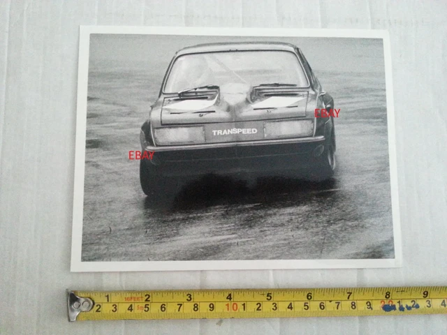 VAUXHALL FIRENZA TRANSPEED Motor Racing Car Original PHOTO £9.99 ...