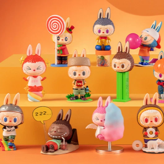POPMART LABUBU RETRO Sweet series confirmed blind box cartoon toys $9. ...