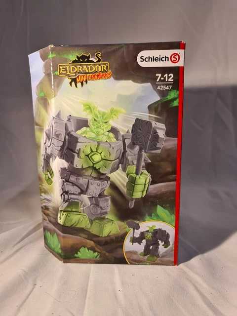 SCHLEICH ELDRADOR STONE Robot Mini Creatures 42547 Exclusive Figure ...
