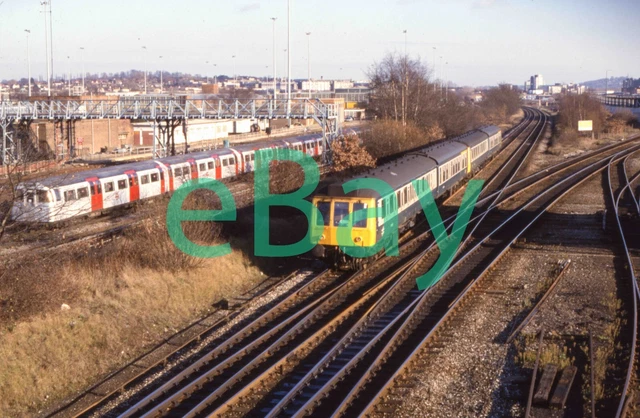 35MM RAILWAY SLIDE of a Class 105 DMU - Copyright to Buyer £4.99 ...
