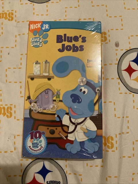 BLUES’S CLUES : Blue’s Jobs VHS Nick Jr 2006 Sealed £106.23 - PicClick UK