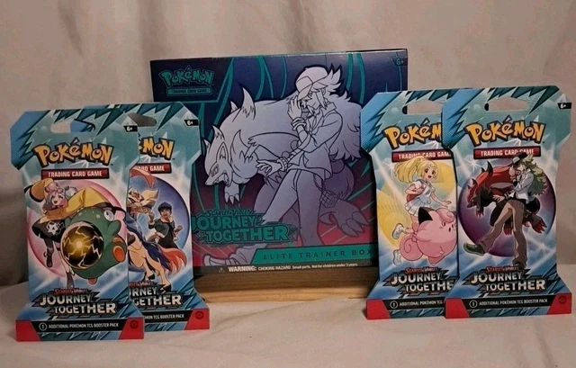POKEMON TCG: JOURNEY Together Elite Trainer Box ETB Sealed (+ 4 booster ...