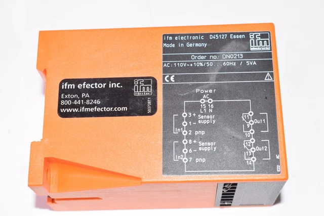 MODÈLE IFM : module moniteur de vitesse rotatif D45127 EUR 38,64 ...