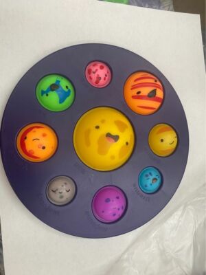 POPIT EIGHT PLANETS Solar System Fidget Simple Dimple Sensory Stress ...