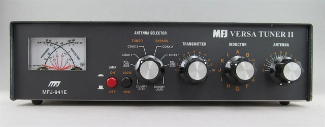 MFJ-941E, SINTONIZZATORE, HF, 300 Watt, Con Misuratore A Croce EUR 126 ...