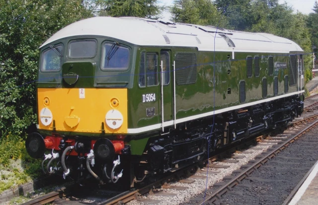 DIESEL TRAIN PHOTO Railway Picture Br Class 24 Photograph British Rail ...