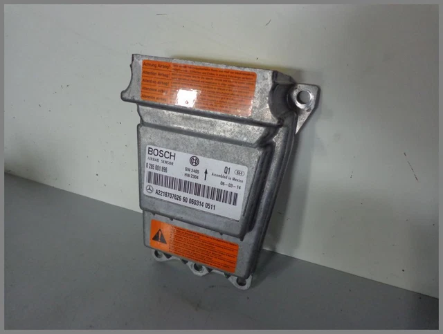 MERCEDES BENZ W221 airbag control unit control unit 2218707626 Bosch ...