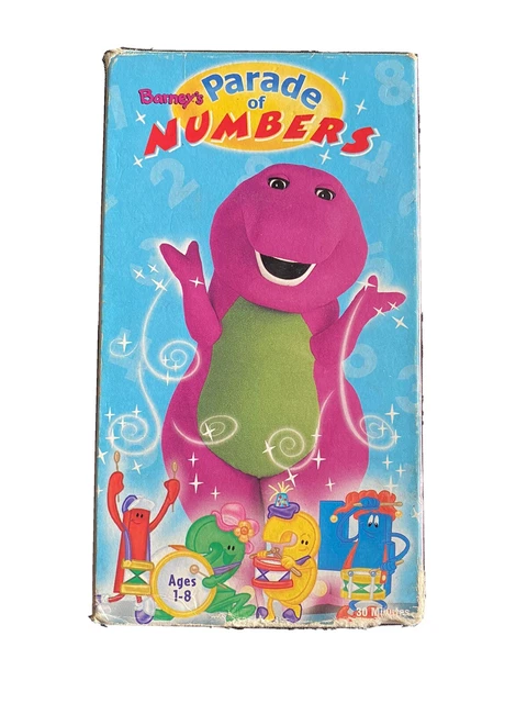 BARNEY PARADE OF Numbers VHS EUR 13,36 - PicClick IT