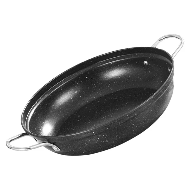 PENTOLA ROTONDA IN acciaio inox, wok, pentola a doppia maniglia con ...