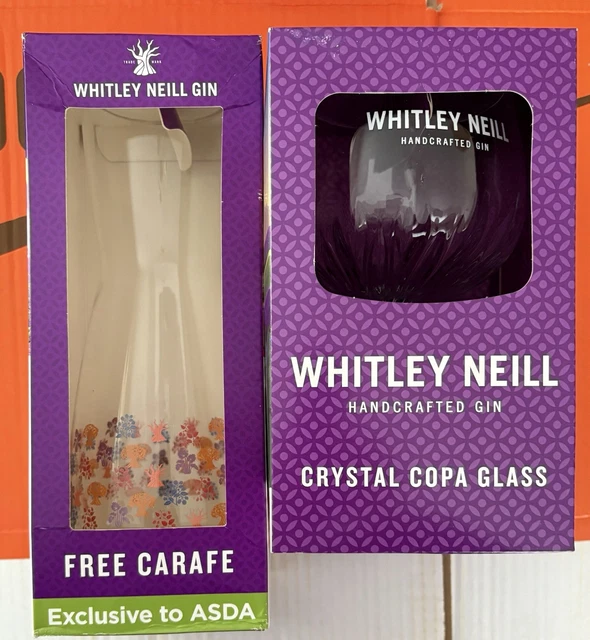 WHITLEY NEIL GIN Glass & Carafe £9.99 - PicClick UK