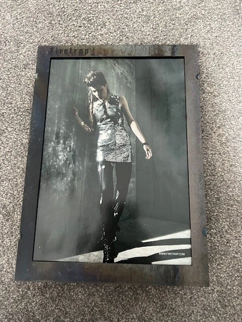 FIRETRAP METAL POS photo frame retail fashion brand £21.48 - PicClick UK
