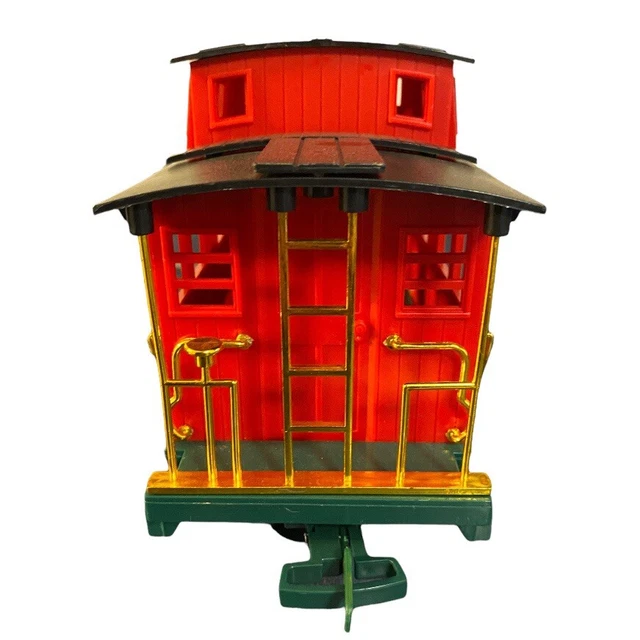 CABOOSE NORTH POLE Holiday Express Christmas Train Set EZTEC 37198 G ...