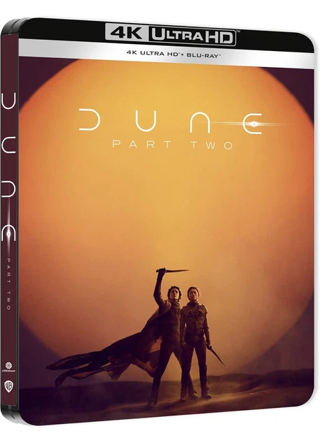 DUNE: PART TWO [4K UHD + Blu-Ray] Limited Steelbook Edition | Neu & OVP ...