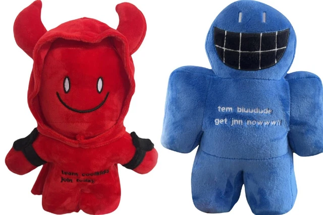 2PCS 25CM ROBLOX Forsaken Plush Roblox Coolkidd Doll Stuffed Bluudude ...