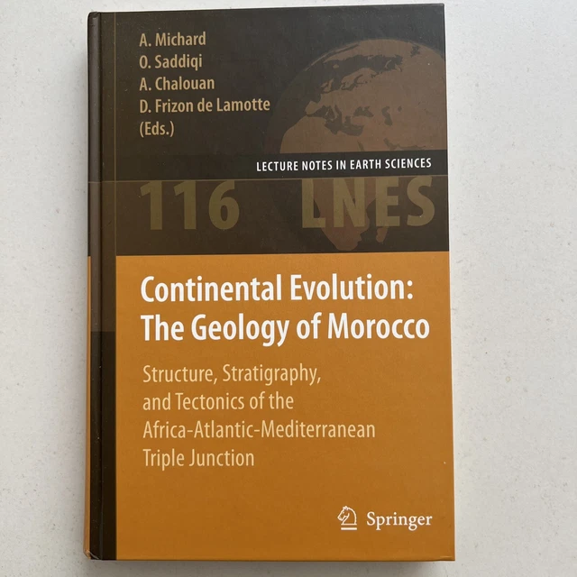 CONTINENTAL EVOLUTION: THE Geology of Morocco: Structure, Stratigraphy ...