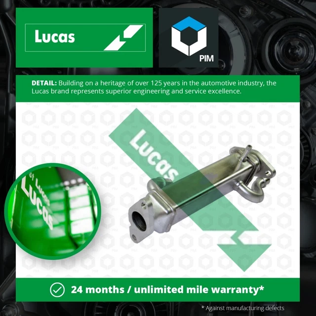 EGR VALVE COOLER fits FIAT DUCATO 250 2.3D 2006 on Lucas 5801365304 ...