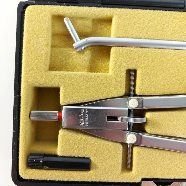 JEU DE BOUSSOLES Rotring Master Bow avec réglage pour dessin technique ...