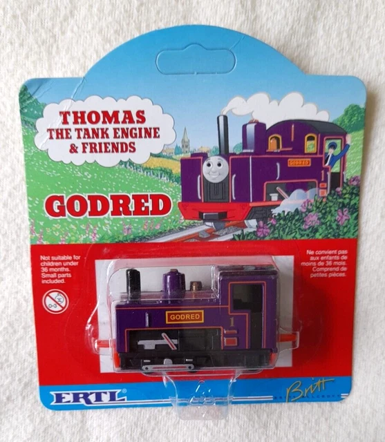 THOMAS THE TANK Engine & Friends GODRED Die-cast 1996 Sealed £5.99 ...