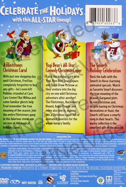HANNA BARBERA HOLIDAY Triple Feature (Dvd) $9.99 - PicClick CA