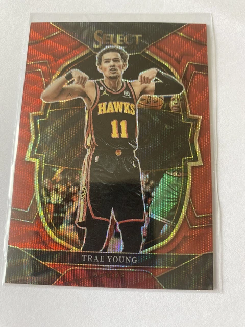 TRAE YOUNG ATLANTA Hawks Red Wave Asia 22/23 Panini Select Pallacanestro EUR 11,68 - PicClick IT