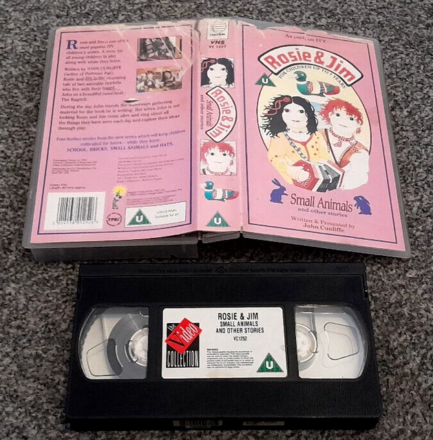 ROSIE & JIM Small Animals & Other Stories School Pal Vhs Video Kids ...