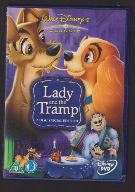 LADY AND THE Tramp DISNEY 2 disc Special Edition DVD - NEAR MINT ...