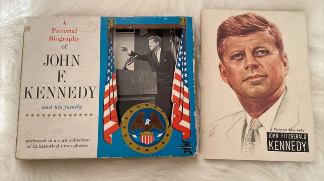 A PICTORIAL BIOGRAPHY of John F. Kennedy & His Family 42 Cards ...