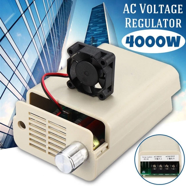 OUTIL VARIATEUR R GULATEUR de tension haute performance pour moteurs 4000W 220V EUR 20,24 ...