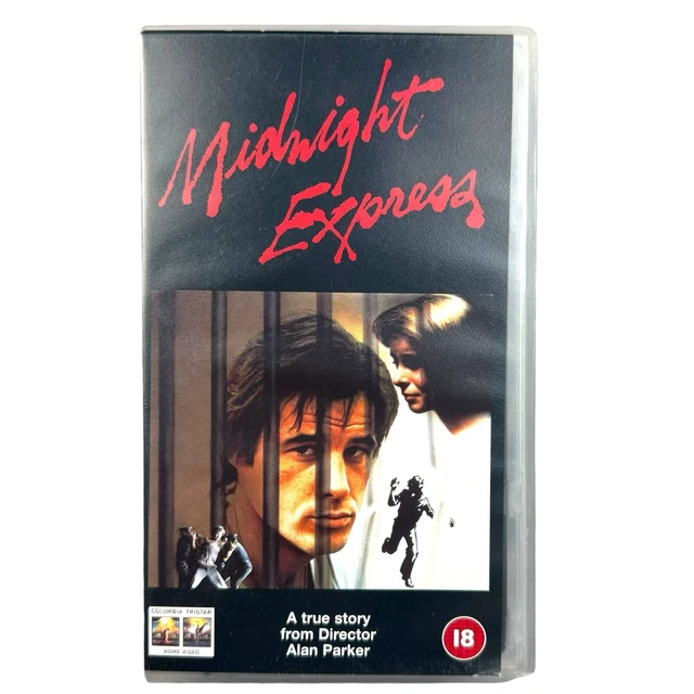 MIDNIGHT EXPRESS VIDEO VHS Thriller Movie Film Cert 18 1978 £19.99 ...
