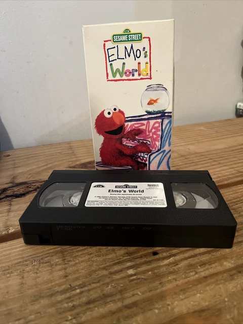 VHS ELMO'S WORLD Sesame Street CTW 2000 EUR 3,34 - PicClick FR