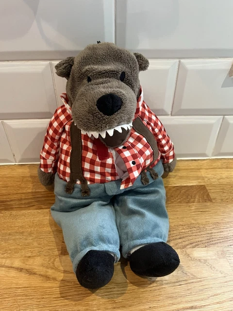 IKEA LUFSIG BIG Bad Wolf Red Riding Hood Plush Soft Toy 18” £8.99 ...