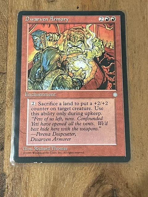 LP MTG MAGIC the Gathering Dwarven Armory Ice Age LP EUR 1,64 - PicClick FR